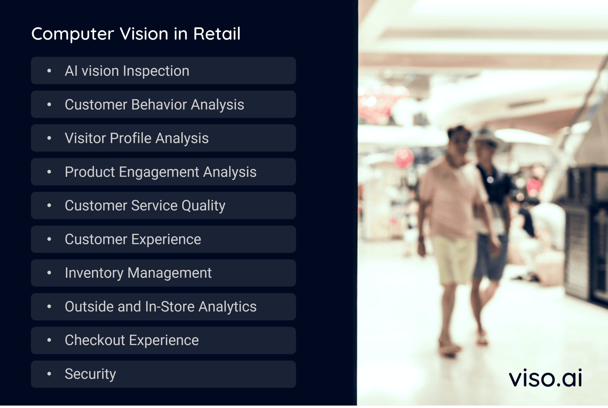 The 10 Top Applications of Computer Vision in Retail in 2024 - viso.ai