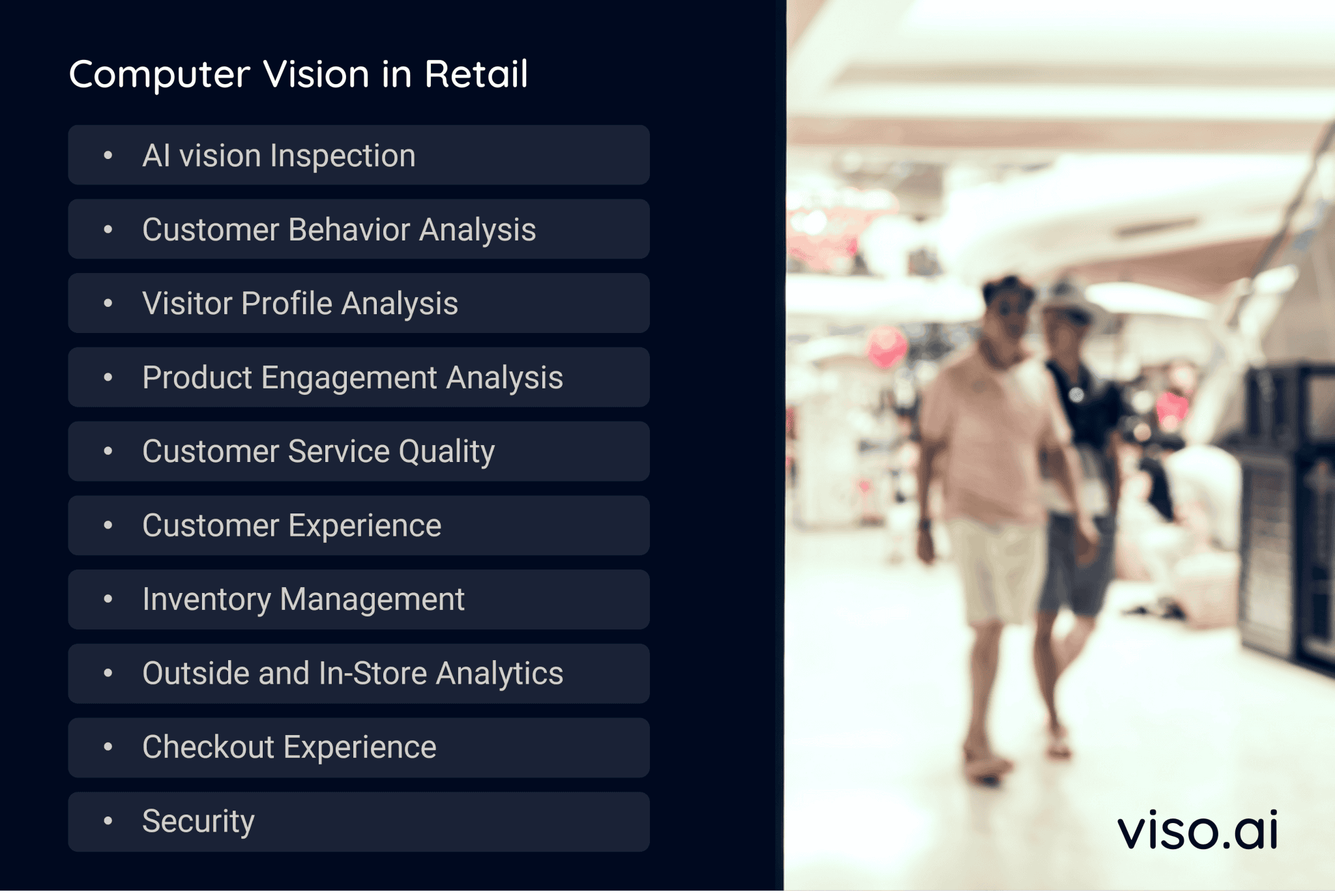 The 10 Top Applications of Computer Vision in Retail 2025 - viso.ai