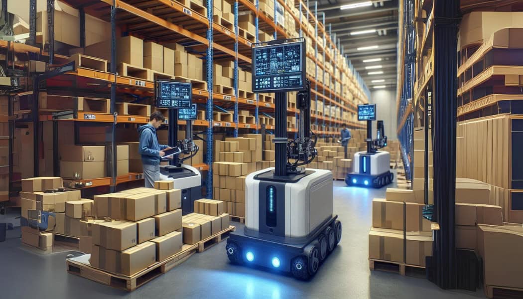 Automatic Guided Vehicles: Machine Vision in Warehousing - viso.ai